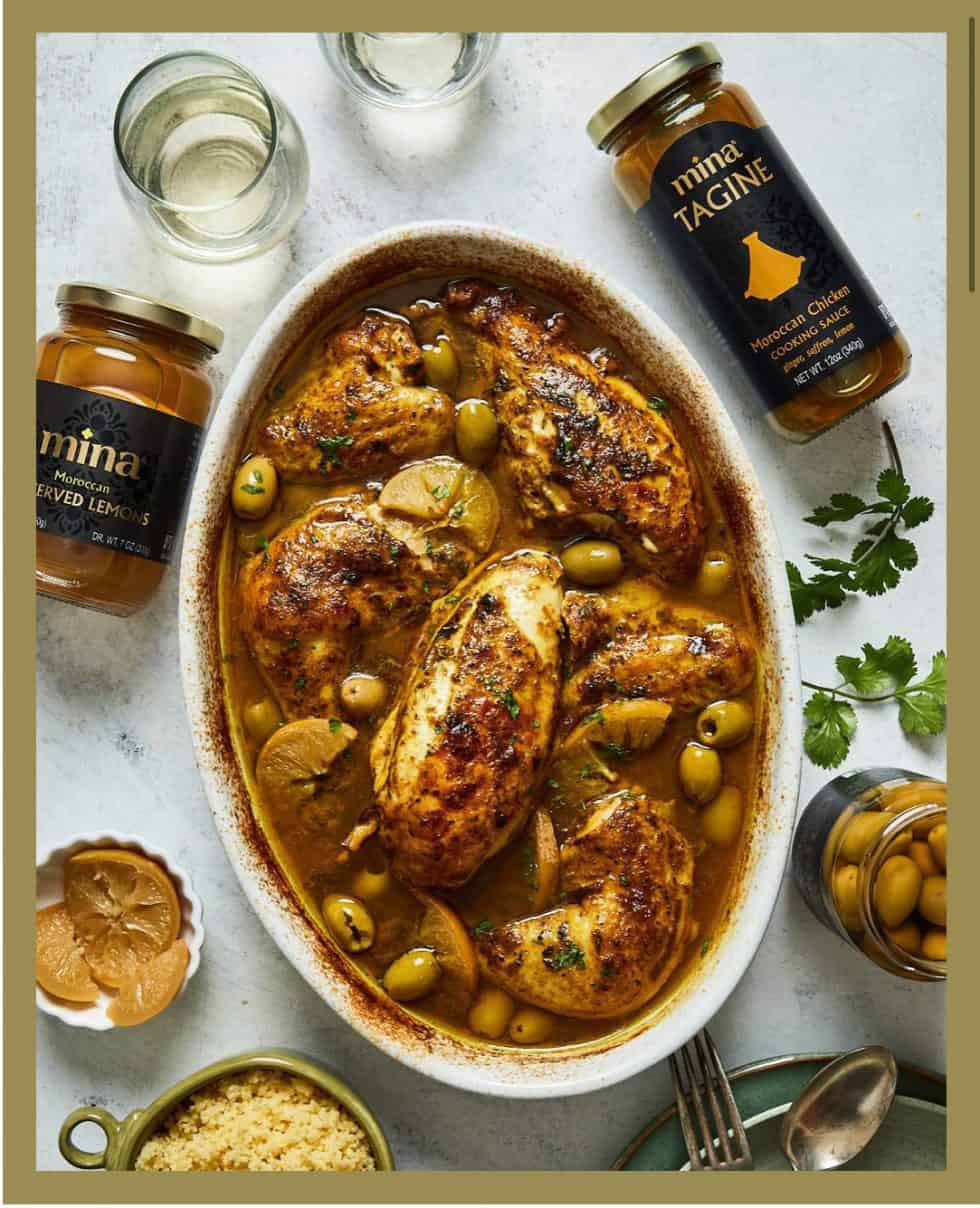 Mina Moroccan Sauces & Condiments and Chicken Tangine Recipe - Yelm ...