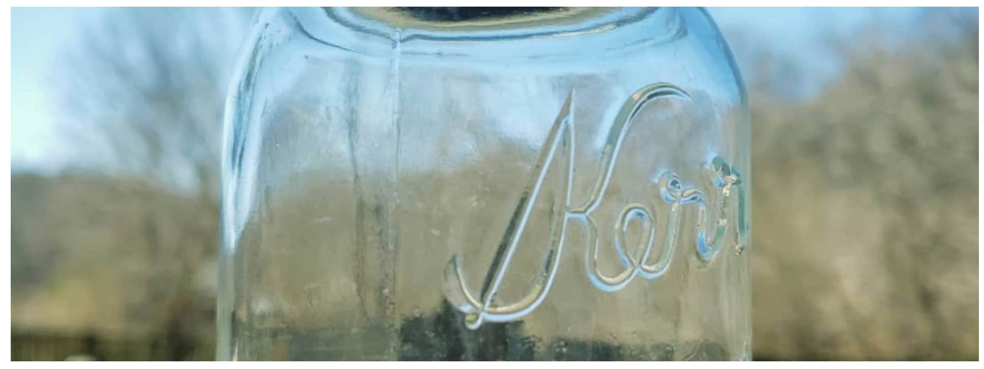 Kerr Glass Jars with Lids - Yelm Food Coop