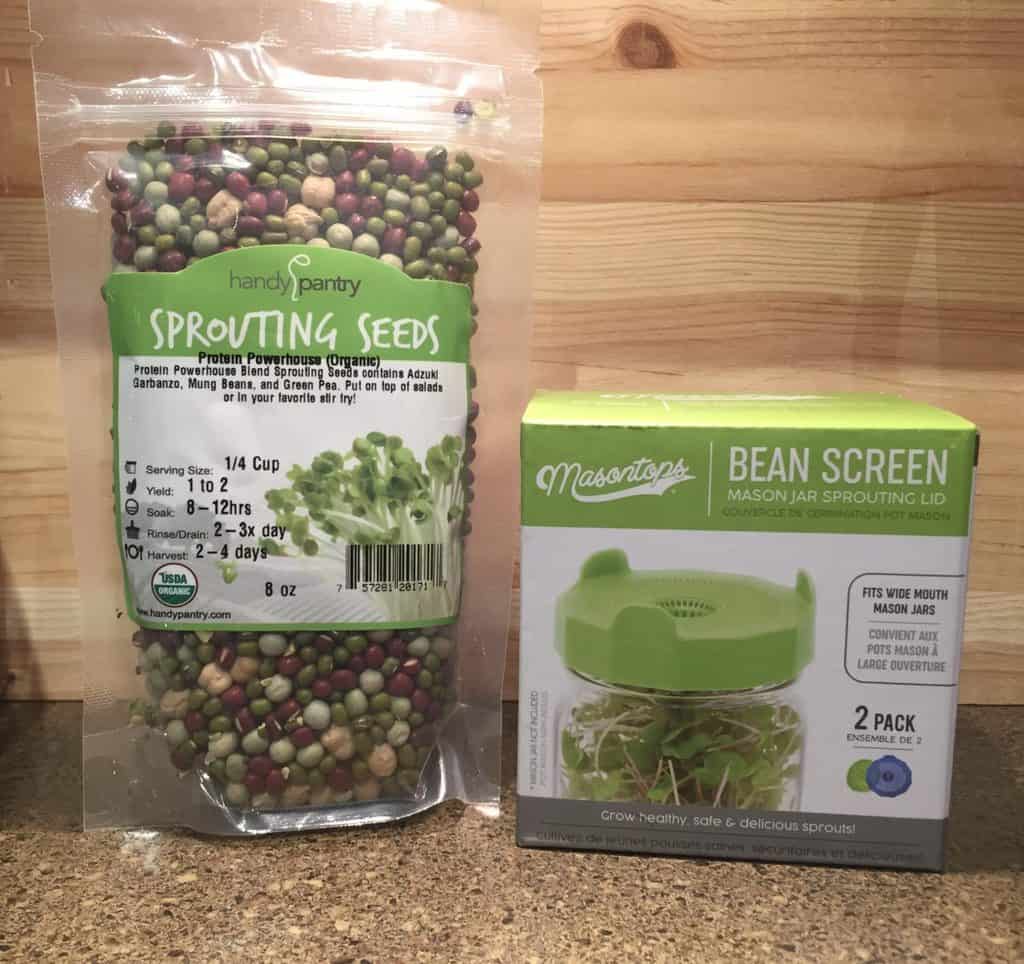Winter Sprouting Beans & Screens - Yelm Food Coop