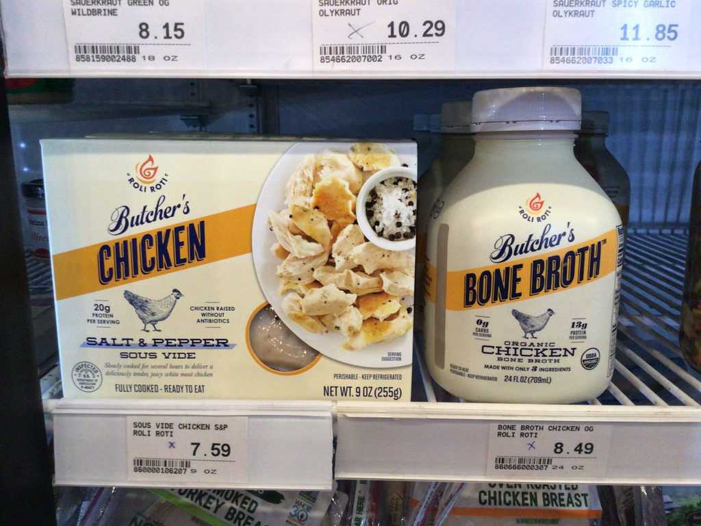 Butcher’s Chicken Bone Broth, Haig’s Baba Ghannouge & Dolmas - Yelm ...