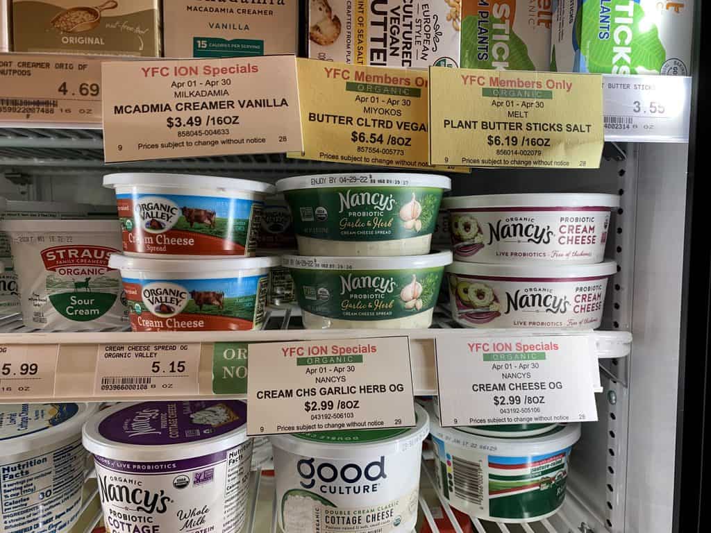 Nancy’s Organic Garlic & Herb Cream Cheese Spread - Yelm Food Coop