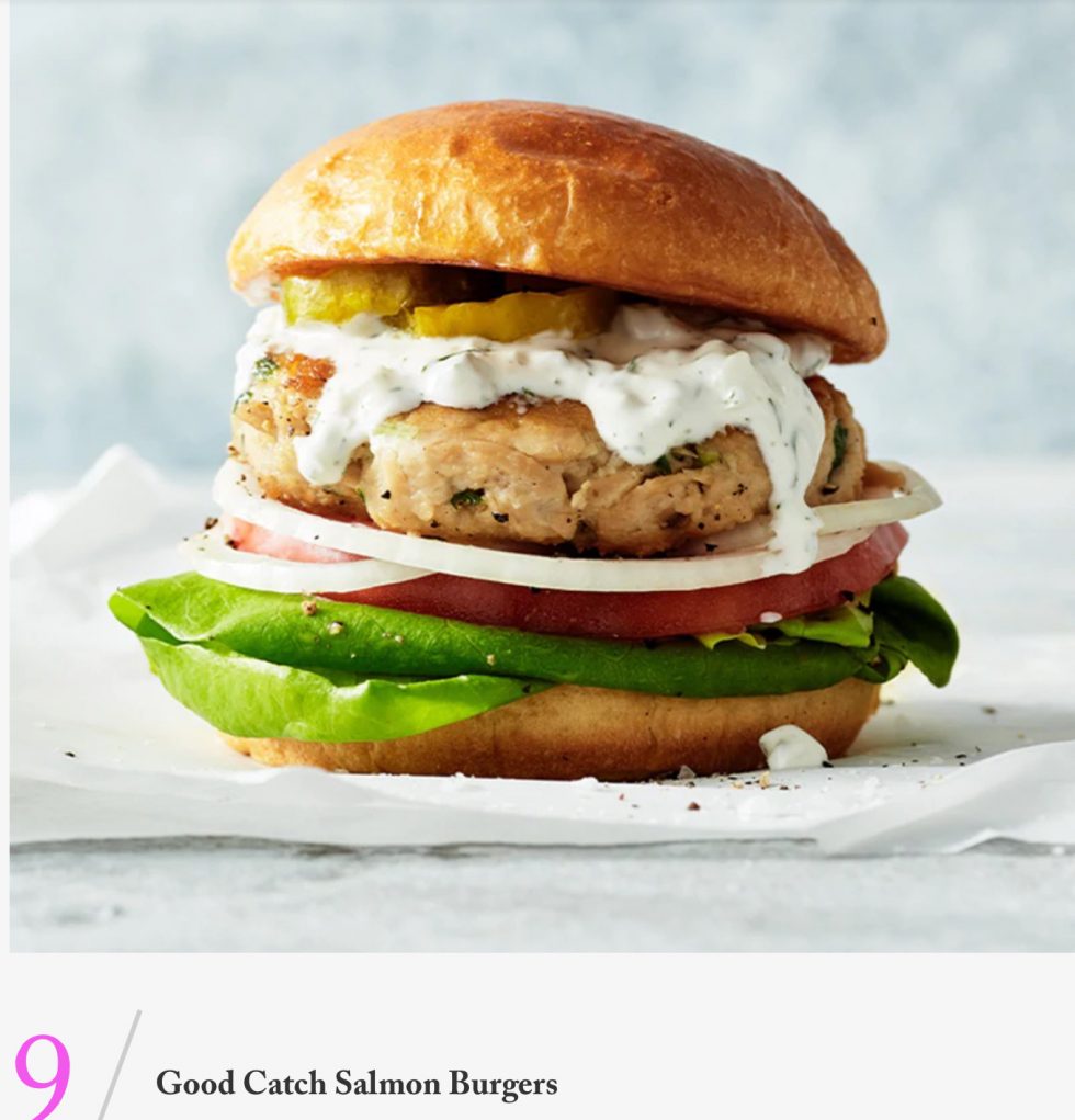 Good Catch Fish Burgers, Mediterranean Tuna & Big Mountain Lion’s Mane ...