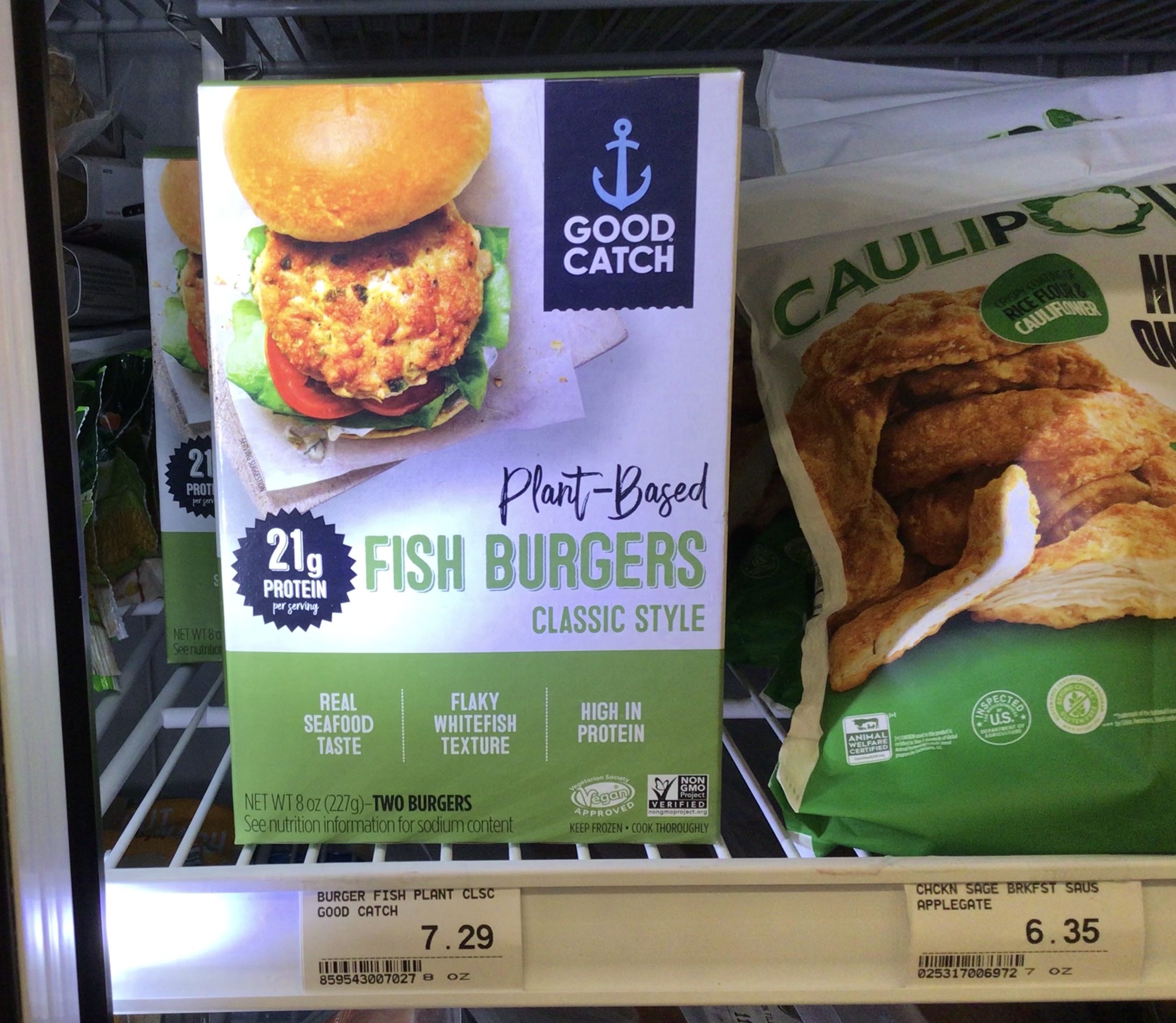 Good Catch Fish Burgers, Mediterranean Tuna & Big Mountain Lion’s Mane ...