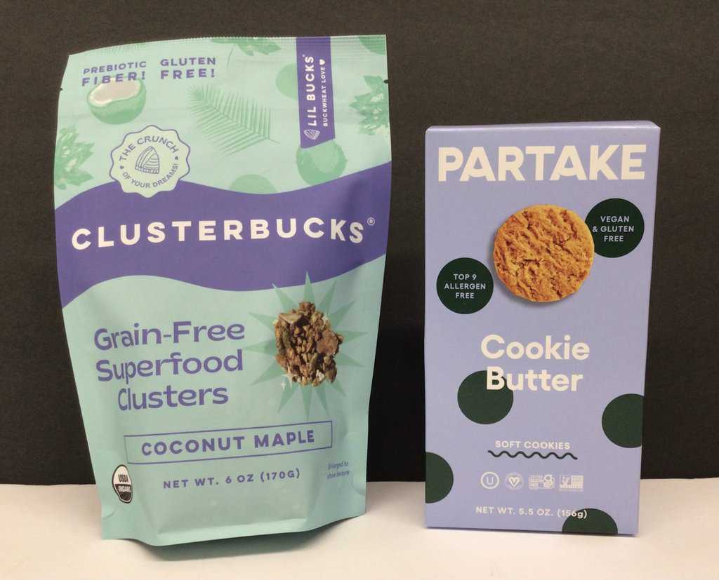 Clusterbucks Grain-Free Superfood Clusters, Coconut Maple and Partake ...