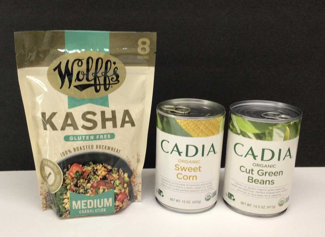 Kasha, Sweet Corn and Cut Green Beans - Yelm Food Coop