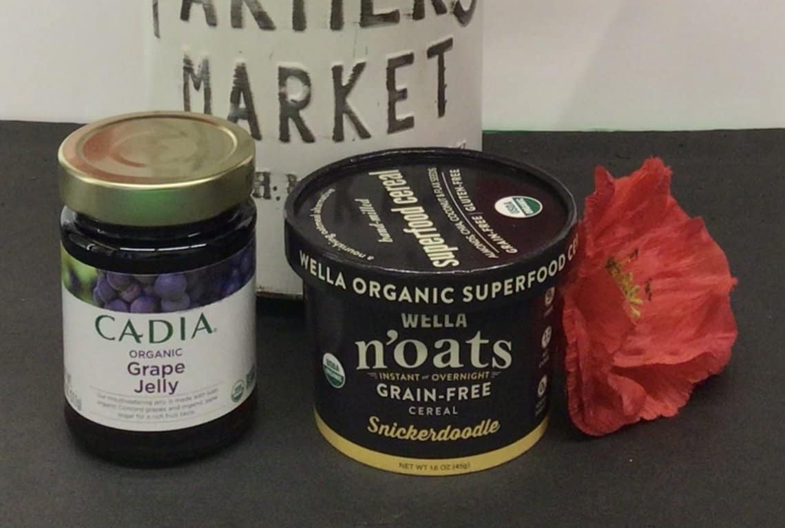 Torani Syrups, Cadia Grape Jelly & N’Oats instant overnight oats - Yelm ...