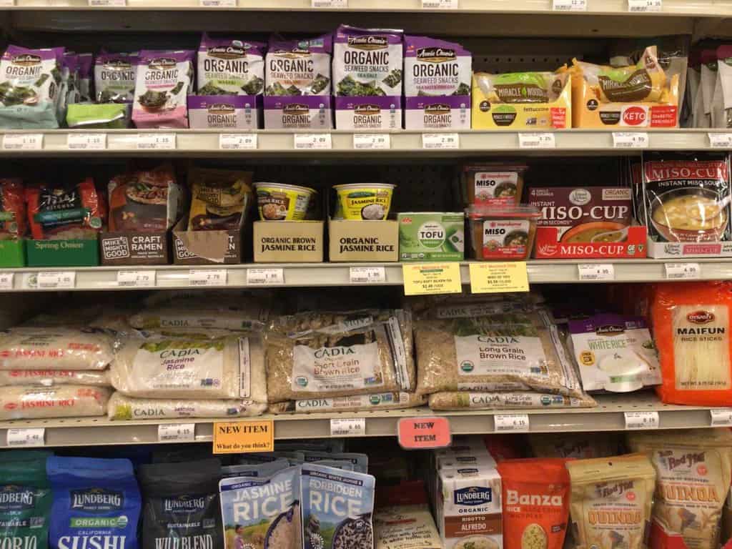 Cadia Organic Walnut, Pecan & Mixed Nuts and Organic Jasmine, Short and ...