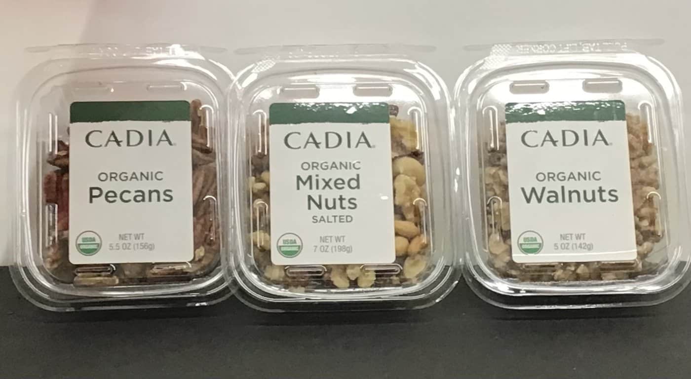 Cadia Organic Walnut, Pecan & Mixed Nuts and Organic Jasmine, Short and ...