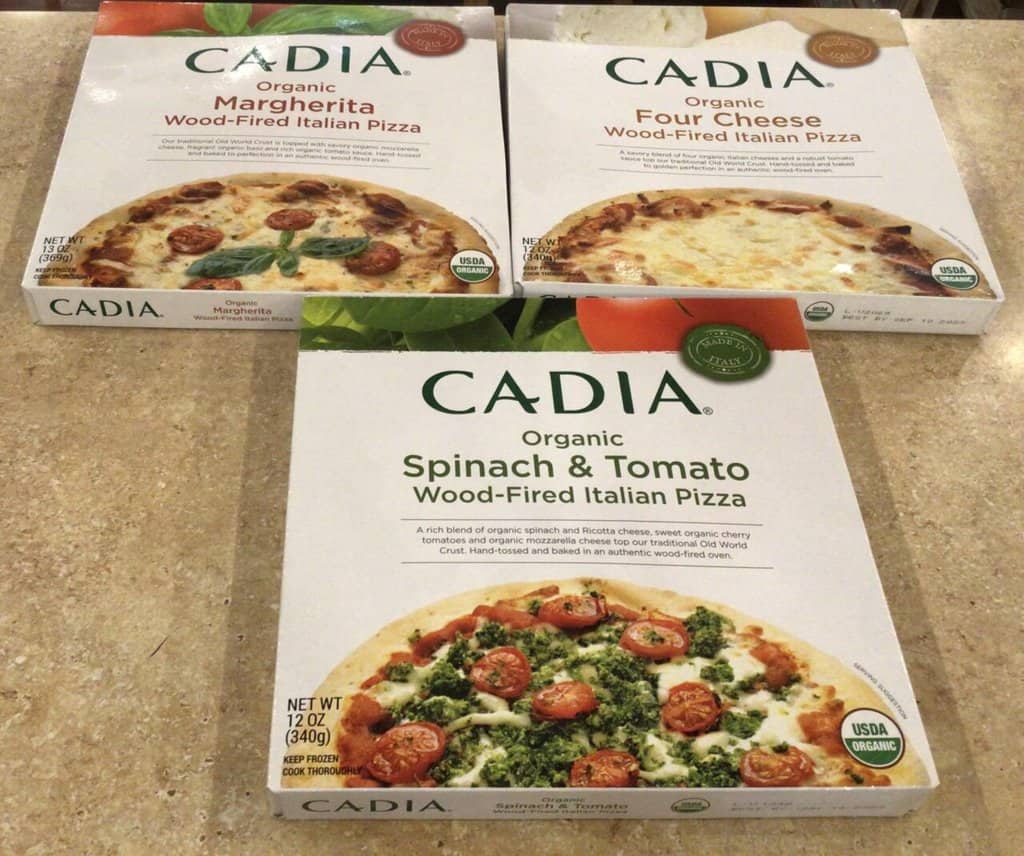 Cadia Organic Spinach & Tomato Pizza - Yelm Food Coop