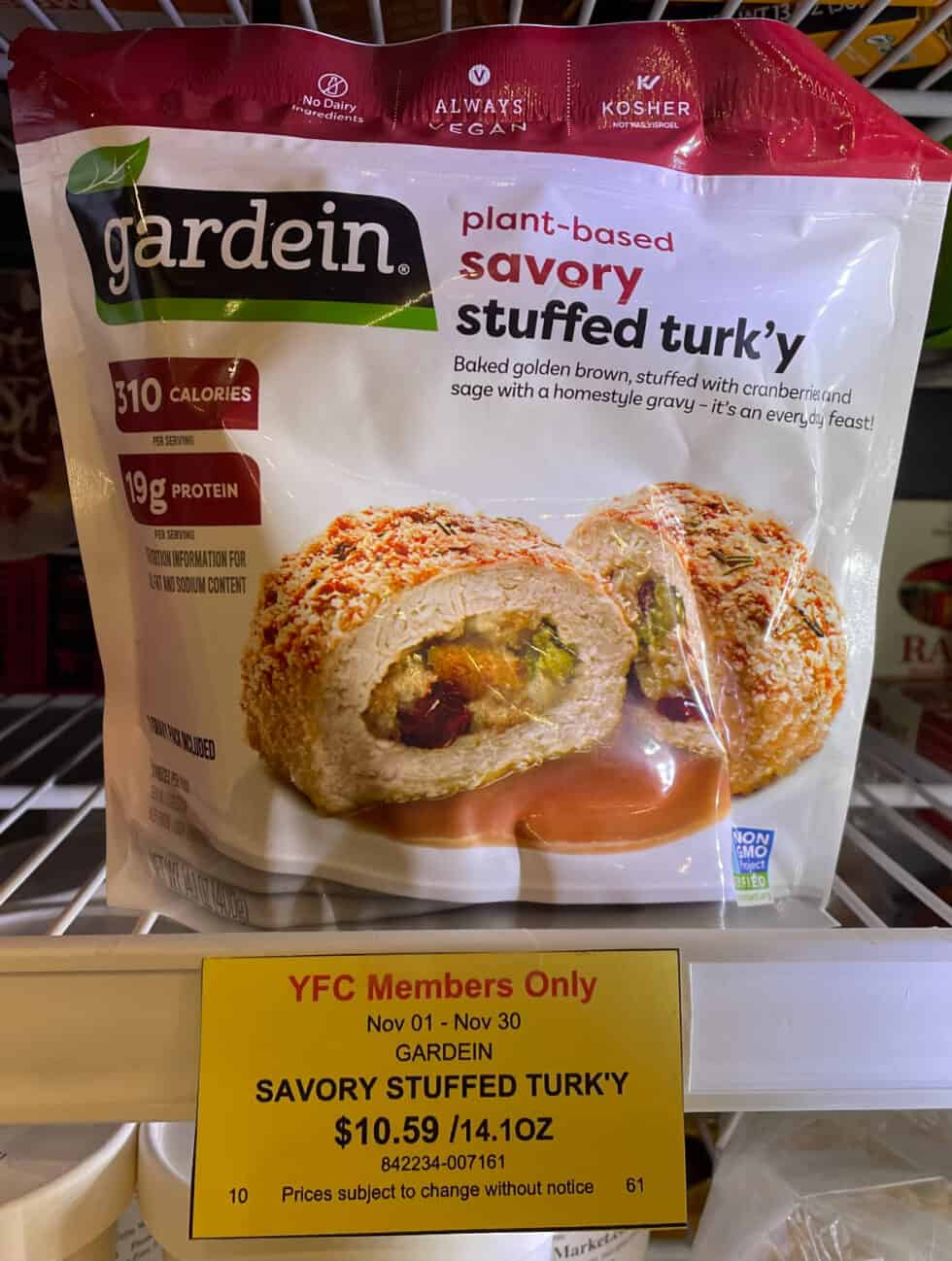 Thanksgiving Gardein Turk’y - Yelm Food Coop