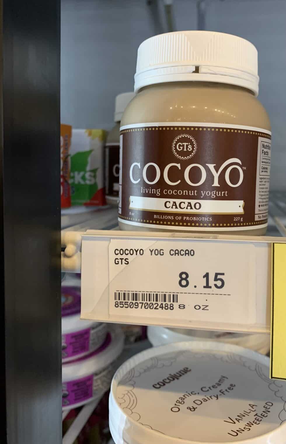 Happy Customer with Cocoyo Yogurt - Yelm Food Coop