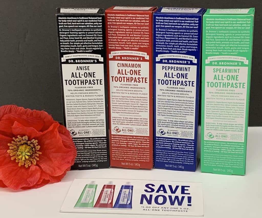 Dr. Bronner’s toothpaste - Yelm Food Coop