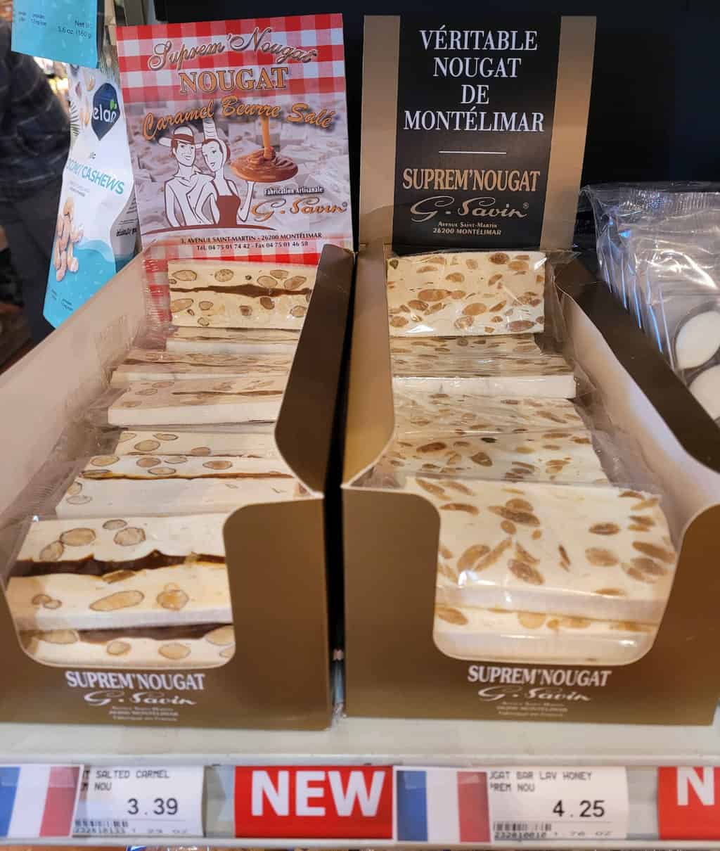 Véritable Nougat de Montélimar, Nougat Caramel Buerre Salé and Ptits ...