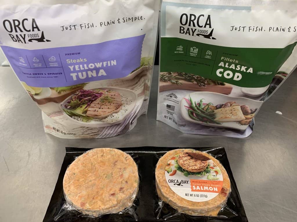 Orca Bay Yellowfin Tuna & Salmon Burgers - Yelm Food Coop