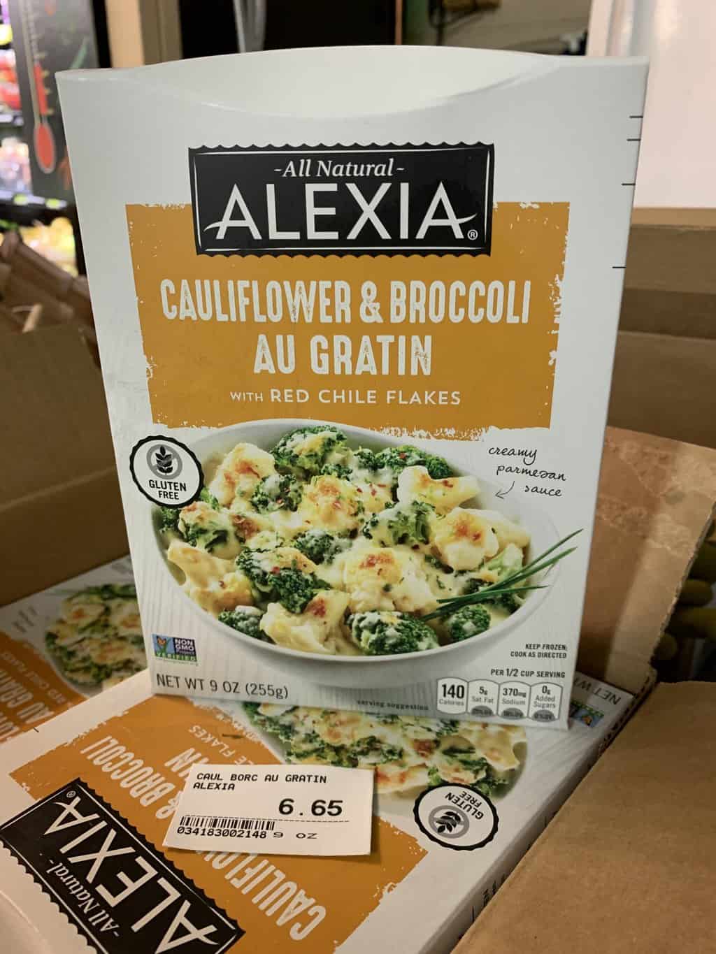 Alexia Cauliflower & Broccoli au Gratin with Red Pepper Flakes - Yelm ...