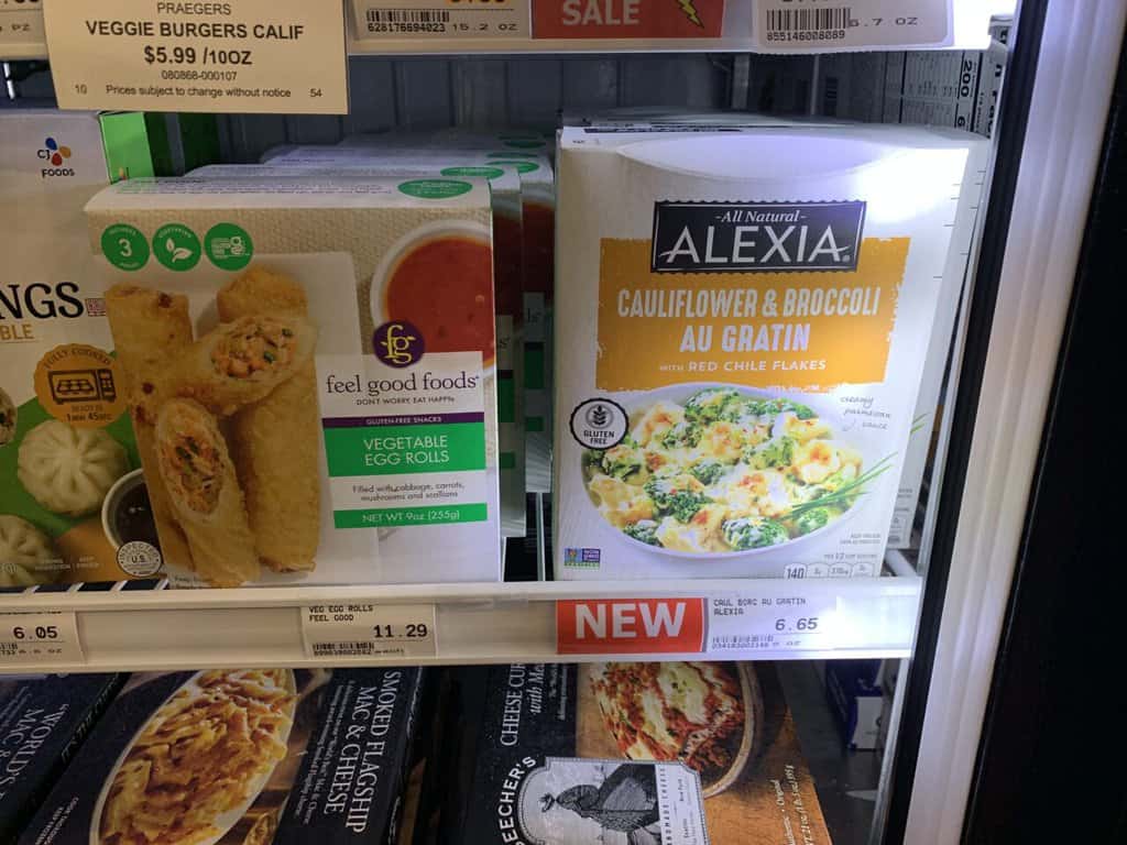 Alexia Cauliflower & Broccoli au Gratin with Red Pepper Flakes - Yelm ...