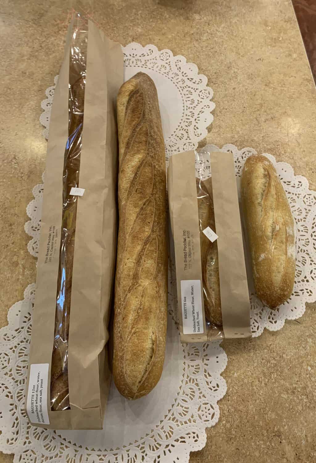The Bread Peddler Baguettes - Yelm Food Coop