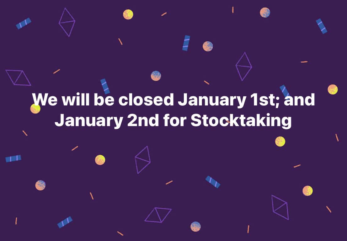 Closed January 1st and 2nd - Yelm Food Coop