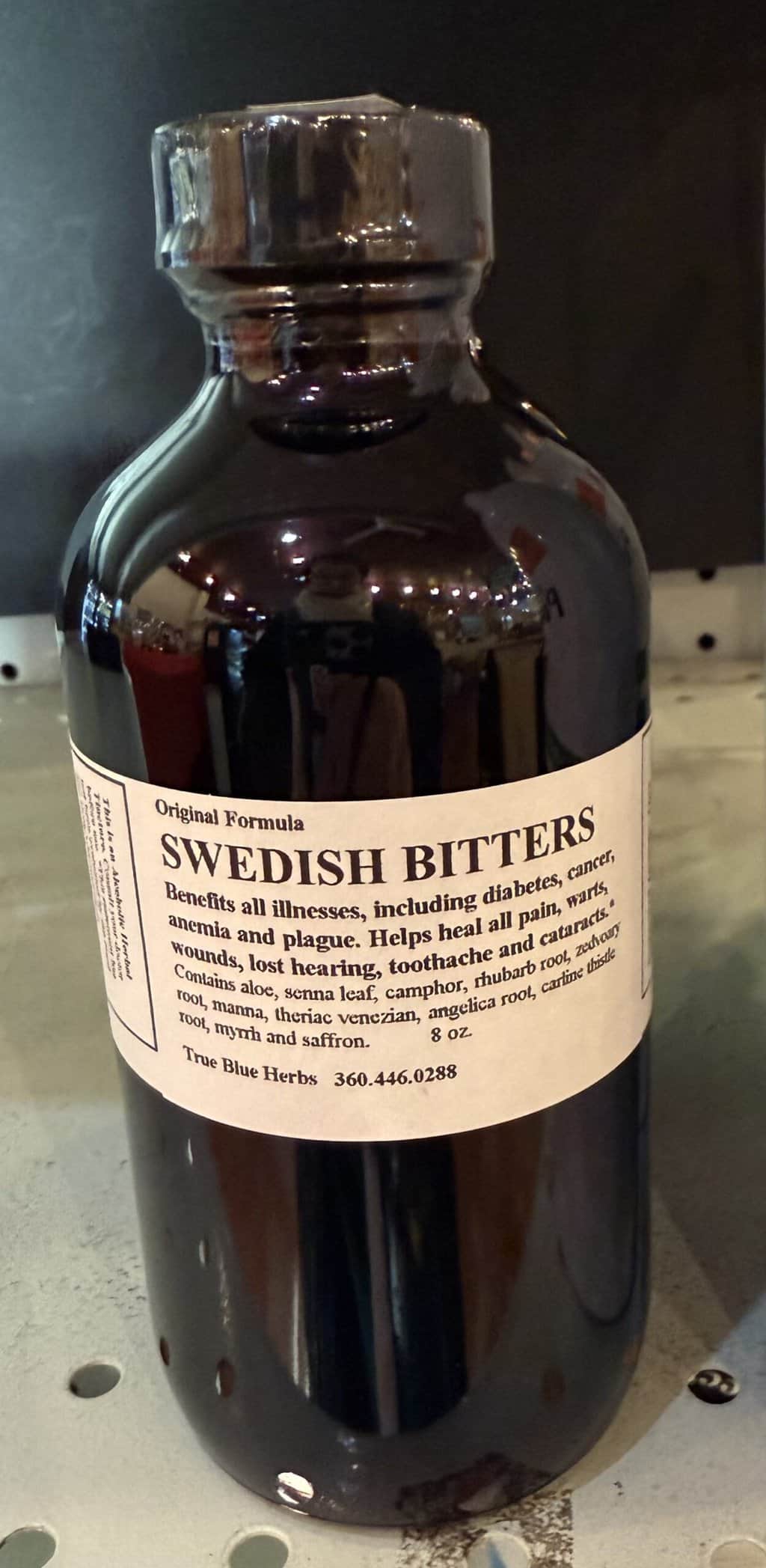 Swedish Bitters from True Blue Herbs - Yelm Food Coop
