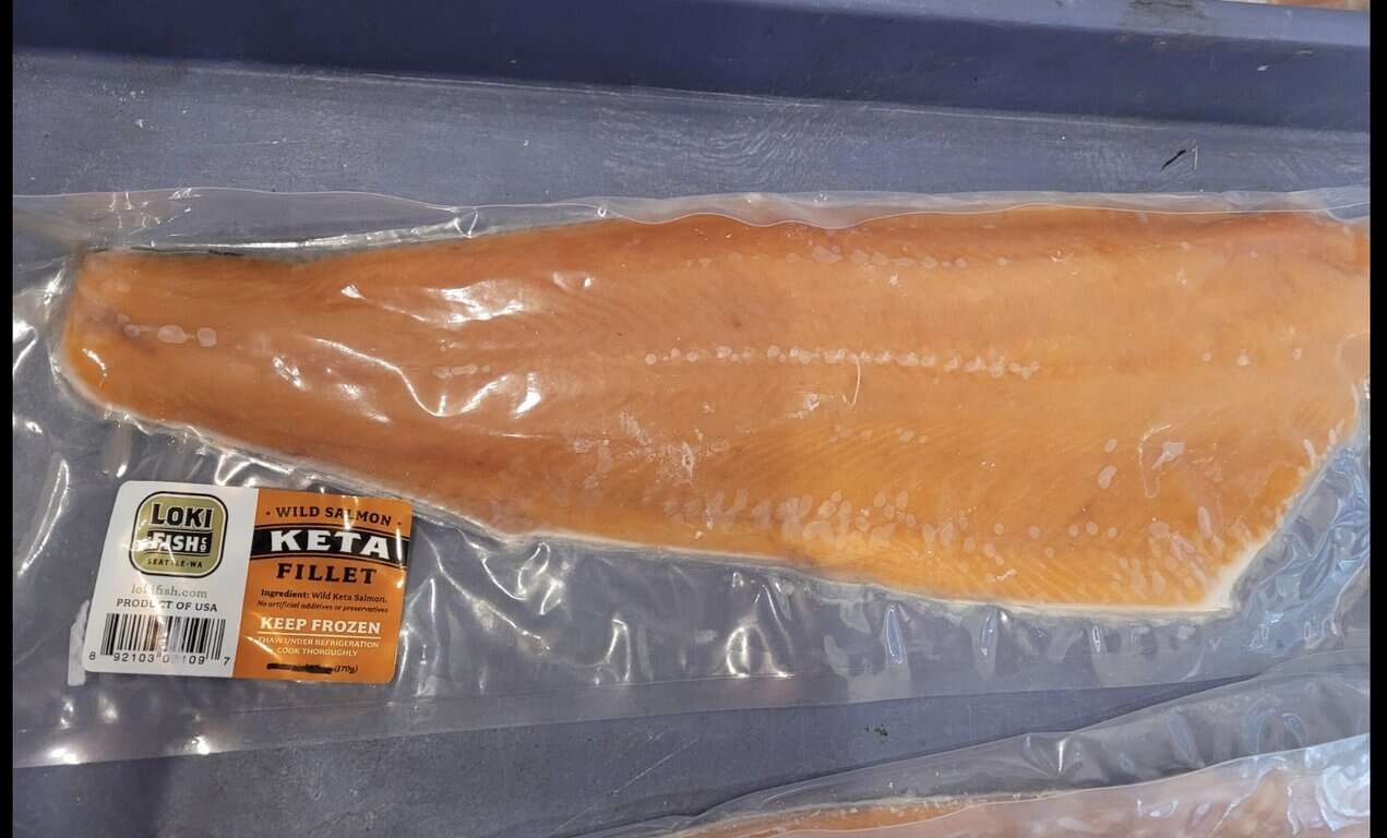 Loki Keta Salmon fillets - Yelm Food Coop