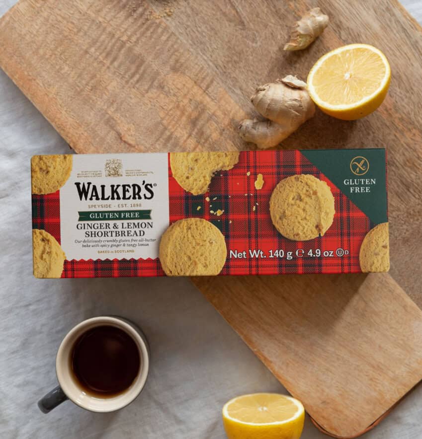 Walker’s Ginger & Lemon Shortbread - Yelm Food Coop