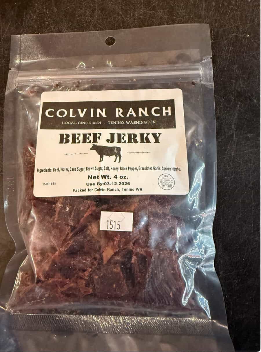 Colvin Ranch Beef Jerky and Ancestral Ground Beef. - Yelm Food Coop