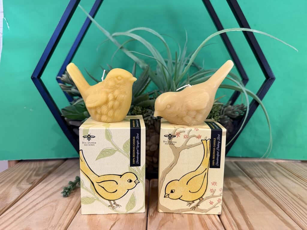 Big Dipper Waxworks Handcrafted Bird Candles - Yelm Food Coop