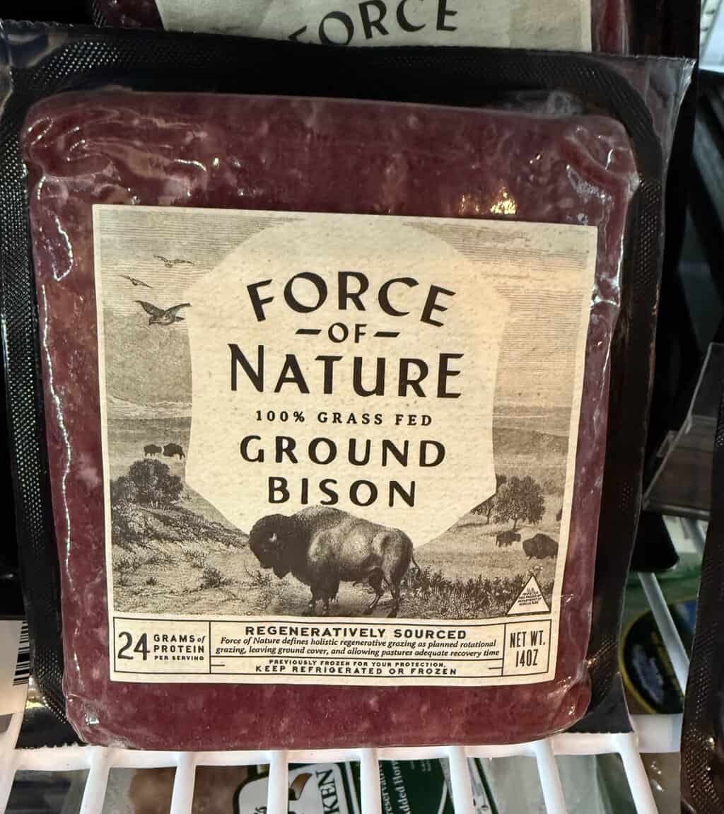 Force of Nature’s Ancestral Blend Bison - Yelm Food Coop