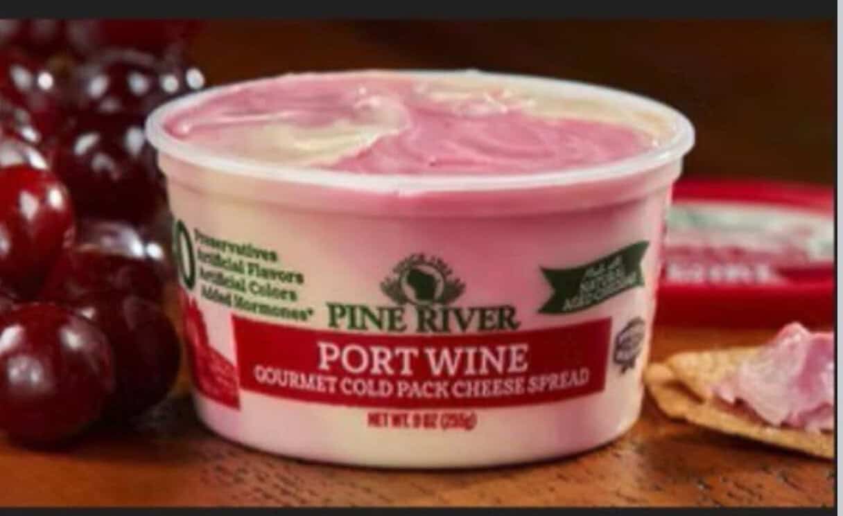 Pine River Port Wine Gourmet Cheese Spread. - Yelm Food Coop
