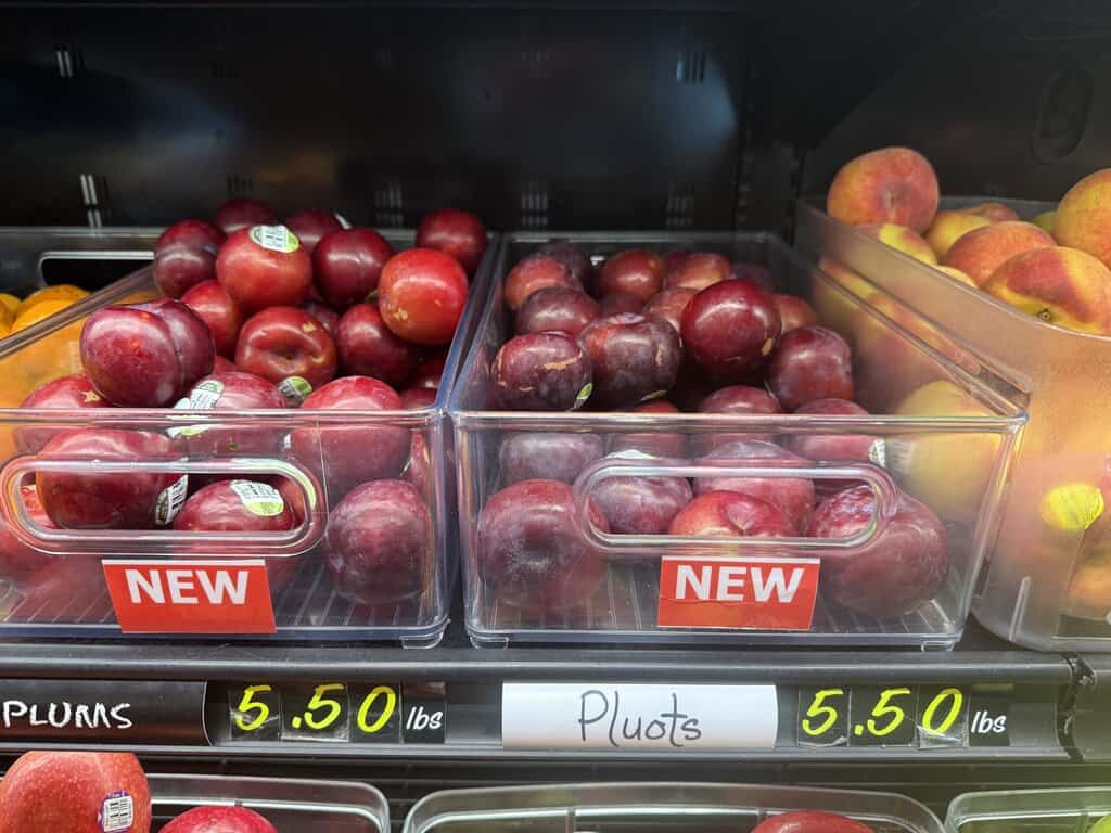 Fresh Plums and Pluots at the Yelm Food Co-op - Yelm Food Coop