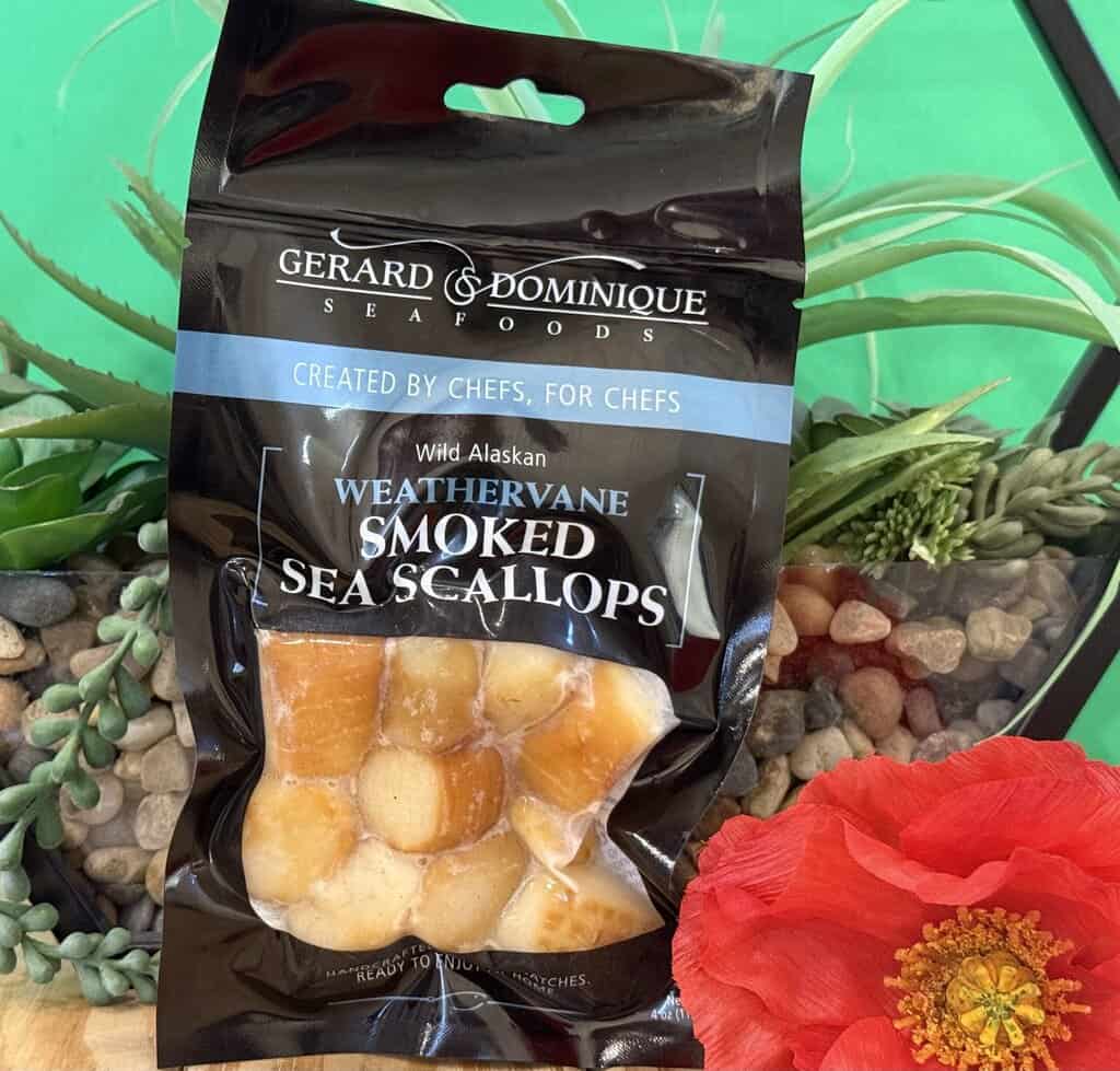 Wild Alaskan Smoked Sea Scallops from Gerard & Dominique - Yelm Food Coop