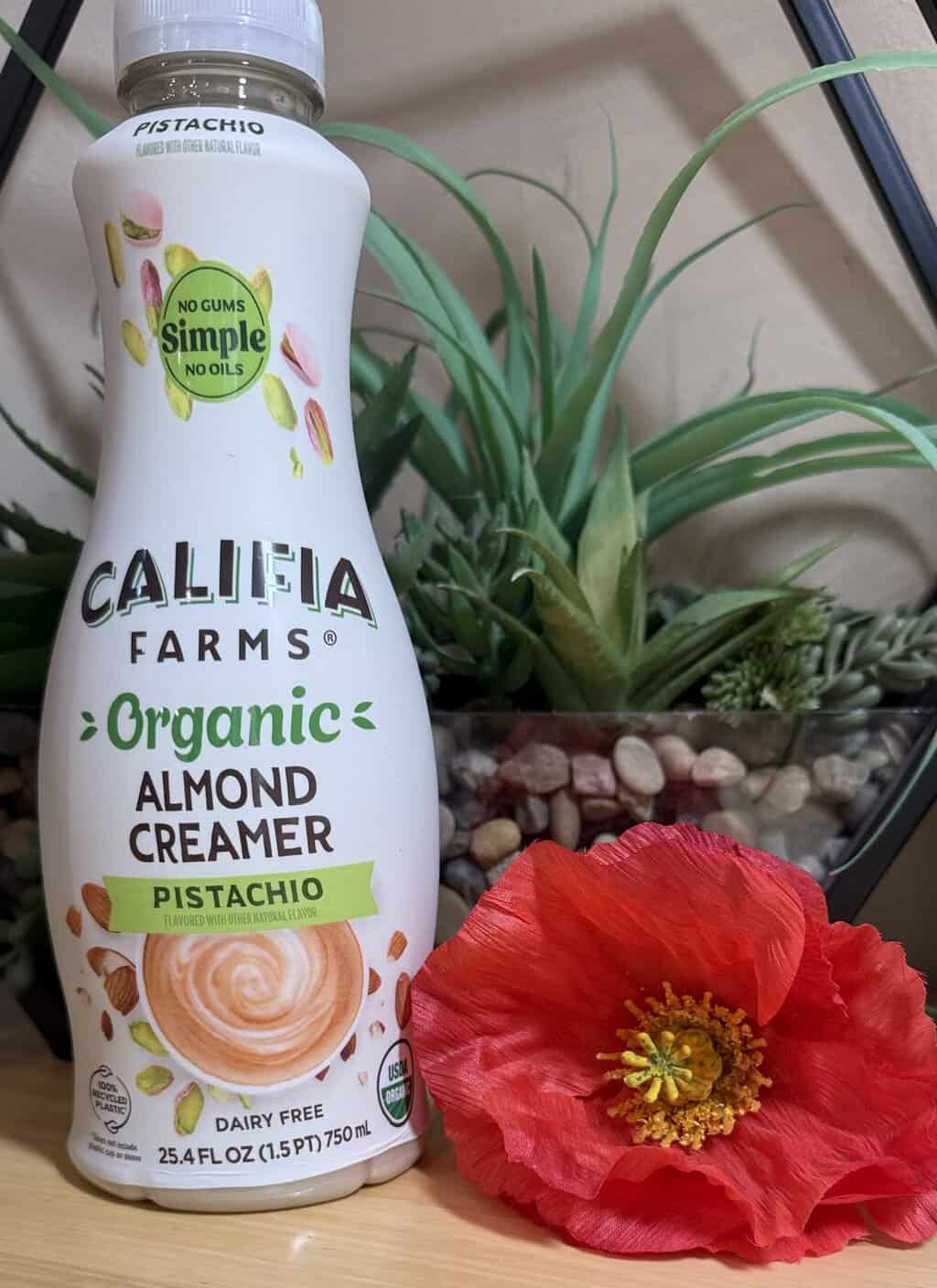 Califia Farms Organic Almond Creamer Pistachio - Yelm Food Coop