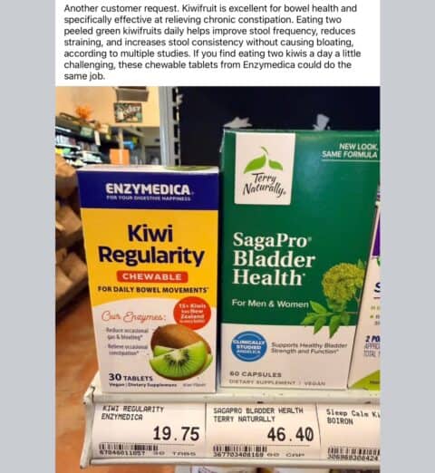 Kiwi Regularity - Yelm Food Coop